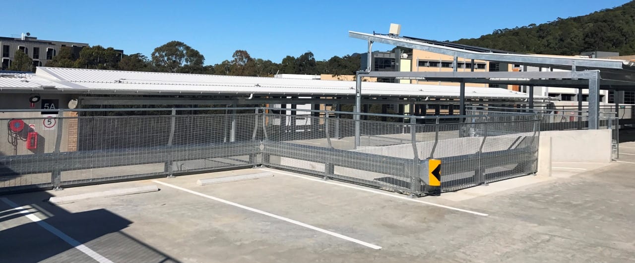 RhinoStop® Guardrail | Car Park Safety Barrier