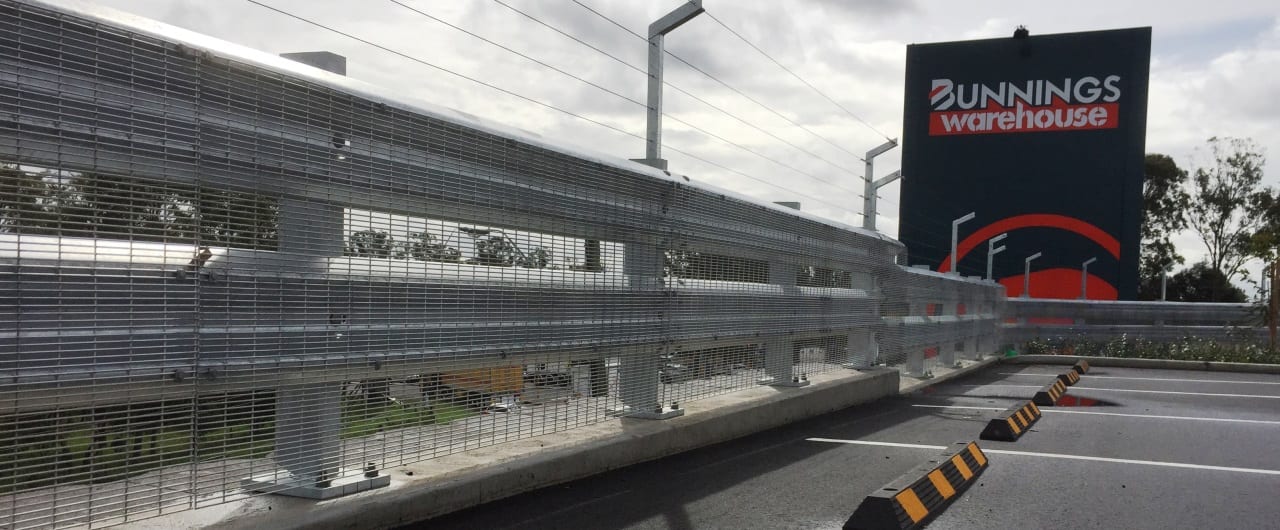RhinoStop® Truck Guard Guardrail | Heavy Vehicle Barrier