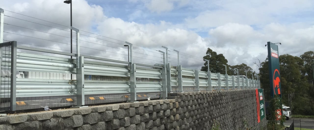 RhinoStop® Truck Guard Guardrail | Heavy Vehicle Barrier