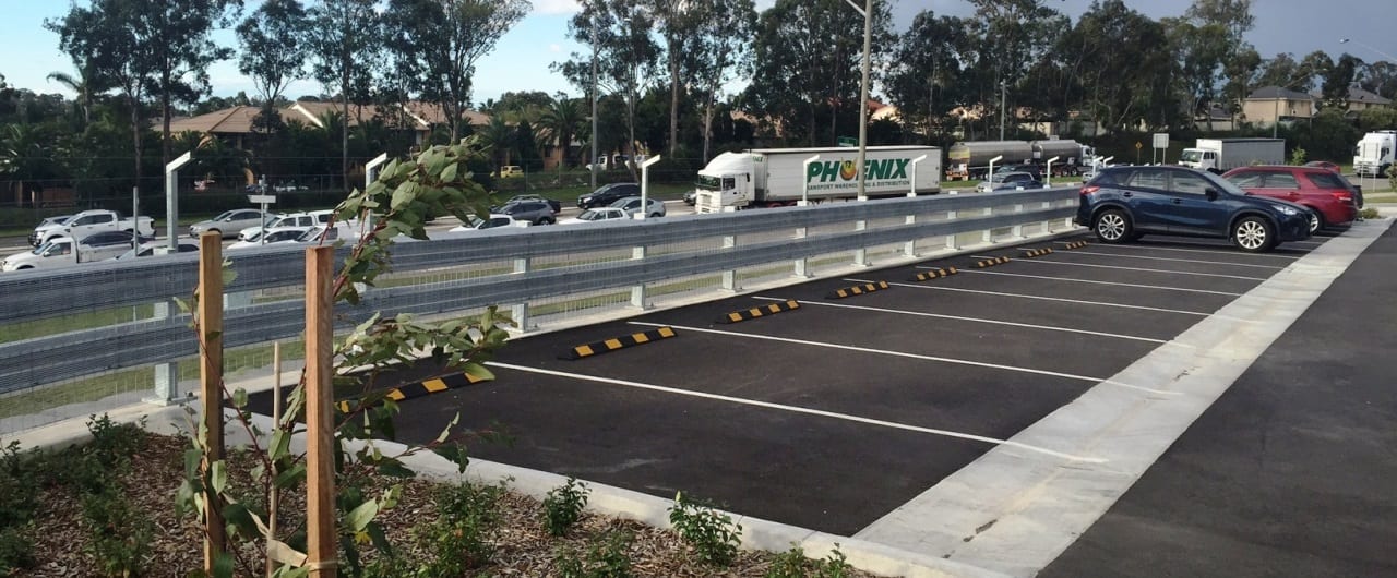 RhinoStop® Truck Guard Guardrail | Heavy Vehicle Barrier