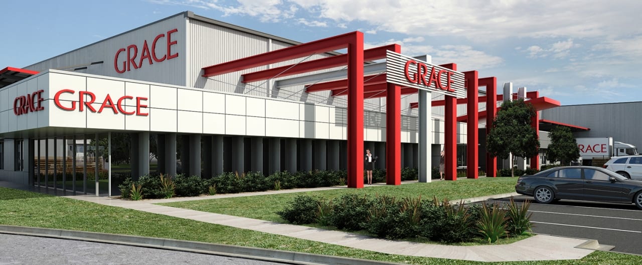 Grace Records RHINO-STOP® Warehouse Barrier Project