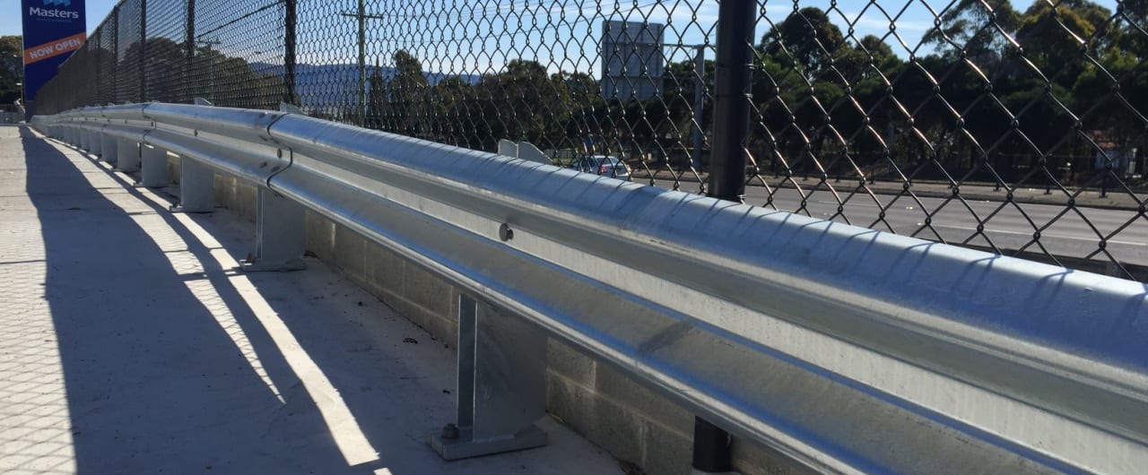 Masters Albion Park Warehouse RHINO-STOP® Guardrail Barrier Project