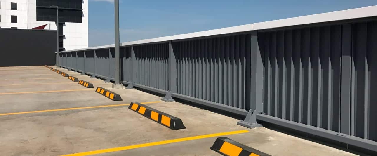 RhinoStop® Elite Guardrail | Car Park Barrier System